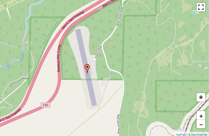 Sacramento International Airport (SMF) Map – Sacramento Map