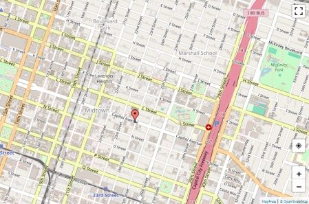 Natomas Map – Sacramento Map