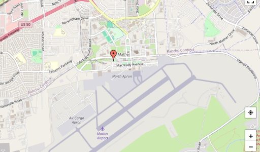 Sacramento International Airport (SMF) Map – Sacramento Map