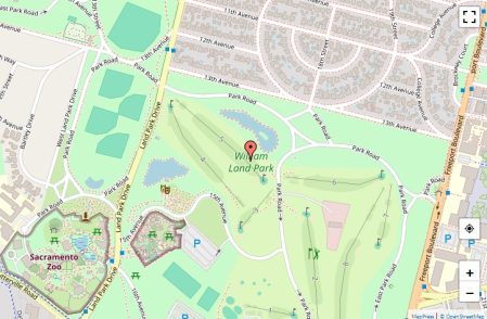 Sutter’s Landing Park Map – Sacramento Map