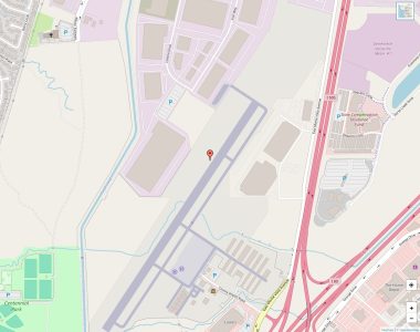 Sacramento International Airport (SMF) Map – Sacramento Map